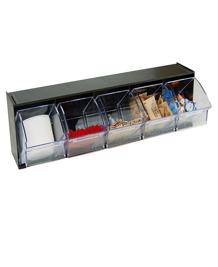 Mind Reader Multi Purpose Storage Tilt Drawer, Black - Macy's