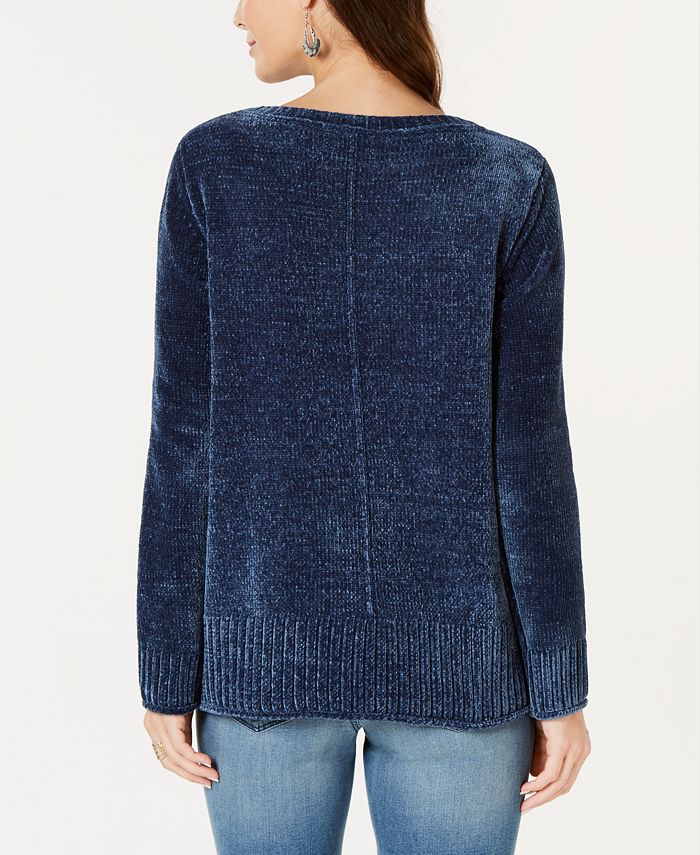 Style & Co Petite Chenille Sweater, Created for Macy's - Macy's