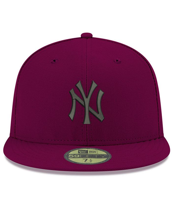 New Era New York Yankees Reverse C-Dub 59FIFTY Fitted Cap - Macy's