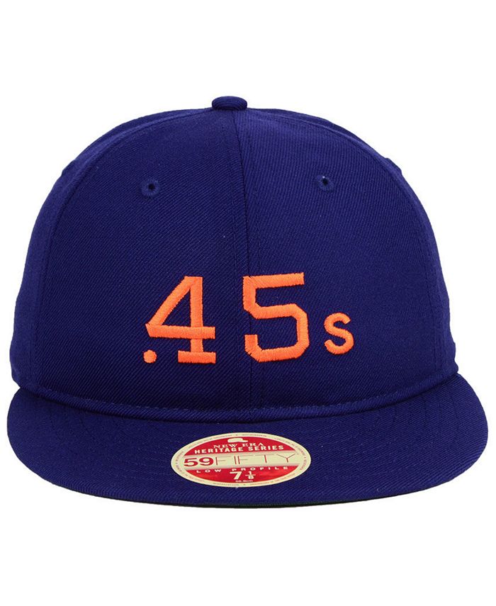 New Era Houston Colt 45s Heritage Retro Classic 59FIFTY FITTED Cap - Macy's
