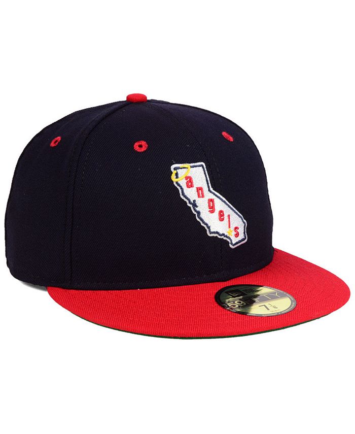 New Era Los Angeles Angels Retro Stock 59FIFTY FITTED Cap - Macy's
