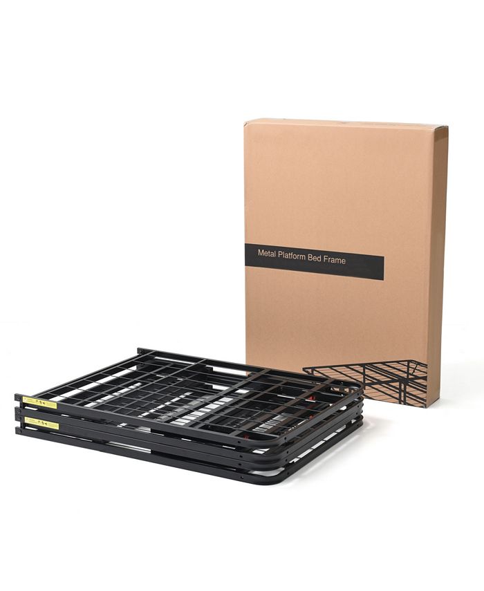 Sleep Trends Hercules Full 14-Inch Platform Metal Bed Frame - Macy's