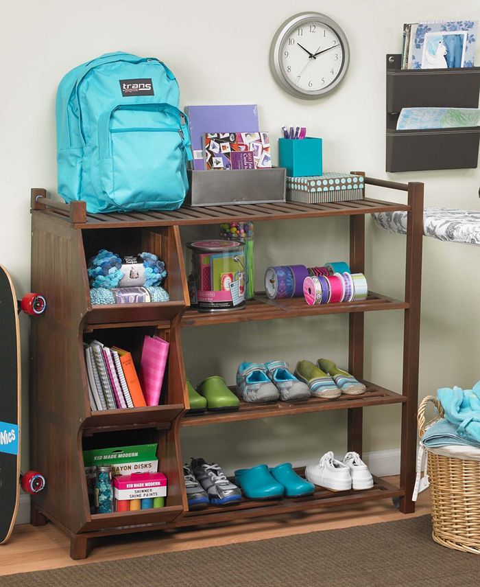northbeam 4-Tier Outdoor Shoe Rack Cubby - Macy's