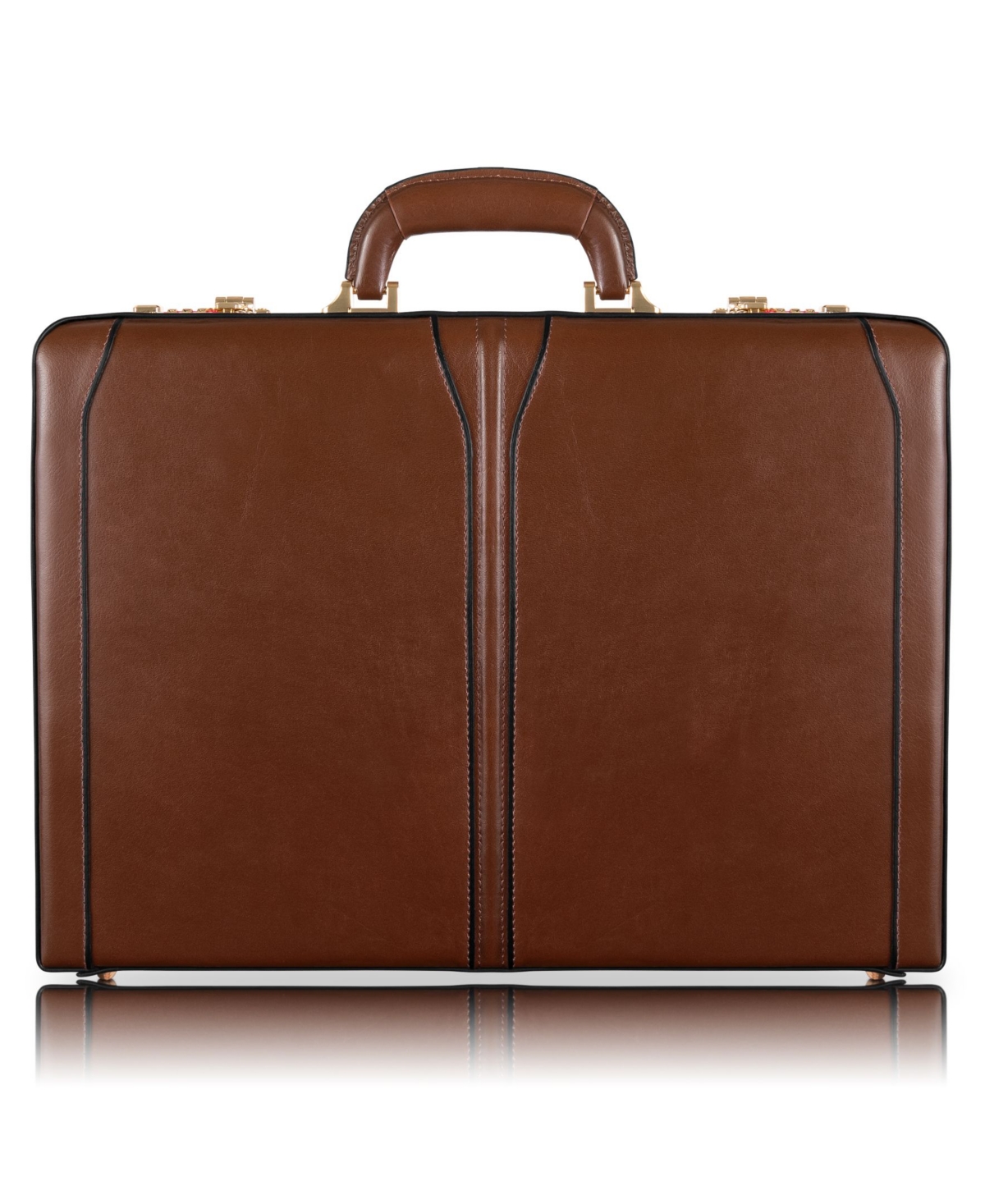Click here for McKlein Lawson  3.5 Attache Briefcase - Brown prices