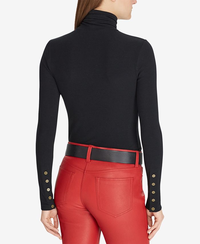 Polo Ralph Lauren Crest Turtleneck Sweater - Macy's