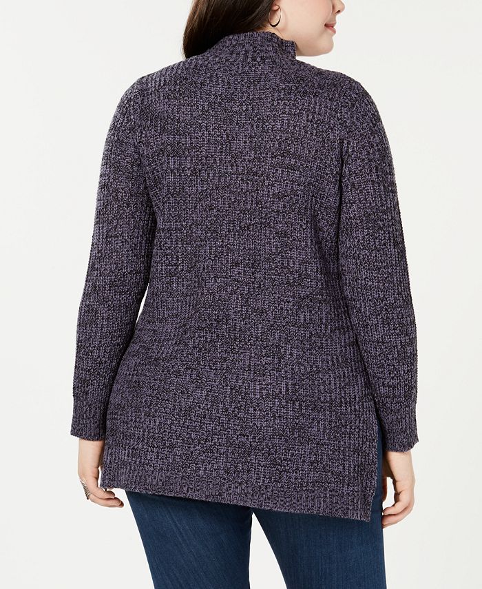Planet Gold Trendy Plus Size Cutout Sweater - Macy's