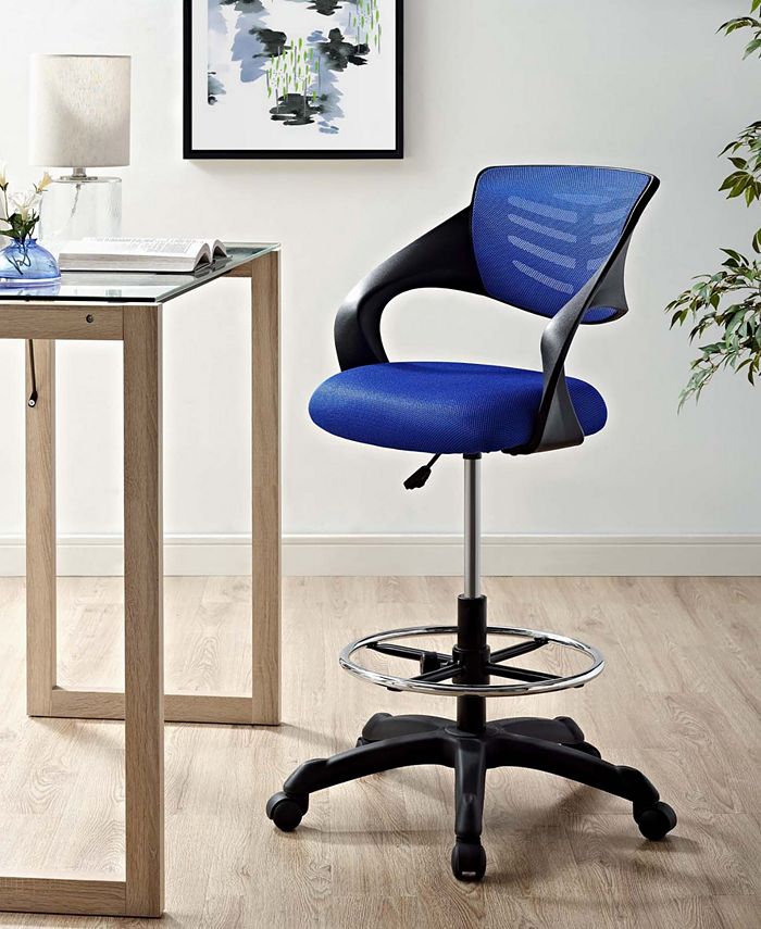 Modway Thrive Mesh Drafting Chair - Macy's
