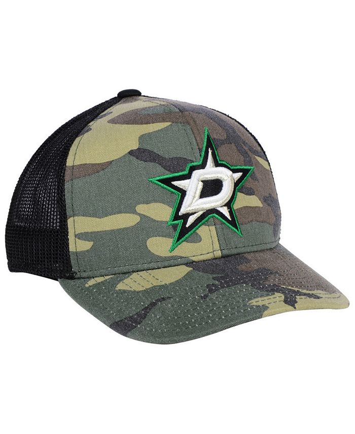 adidas Dallas Stars Camo Trucker Snapback Cap - Macy's