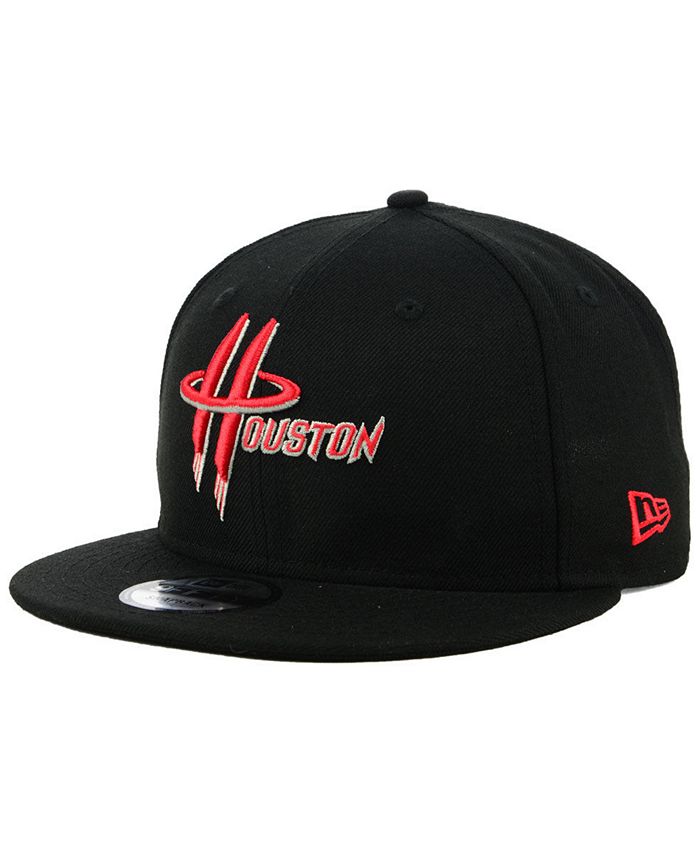 New Era Houston Rockets Combo Logo 9FIFTY Snapback Cap - Macy's