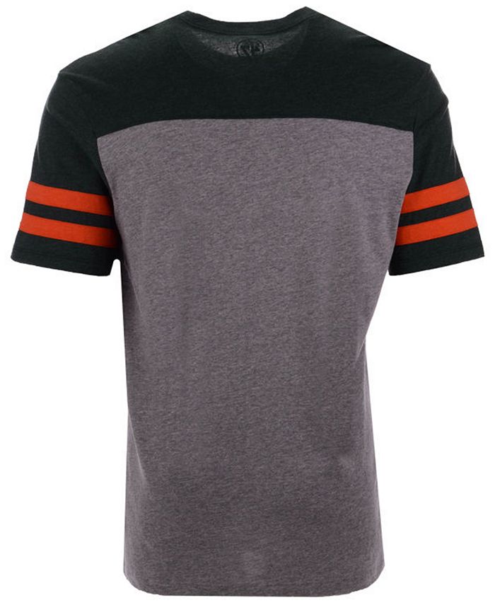 '47 Brand Men's Miami Hurricanes Tri-Colored T-Shirt - Macy's