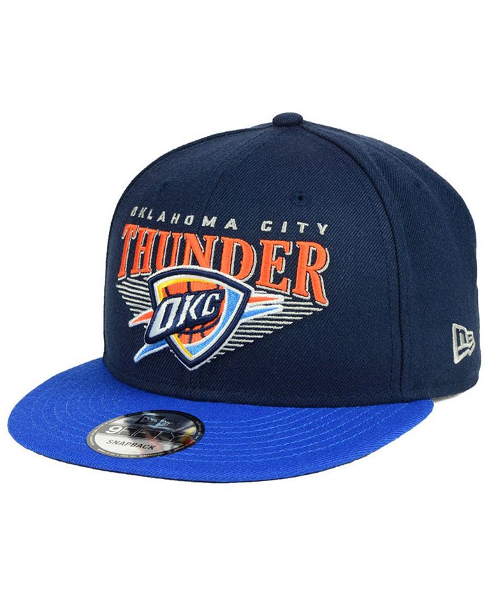 New Era Oklahoma City Thunder Retro Triangle 9FIFTY Snapback Cap - Macy's