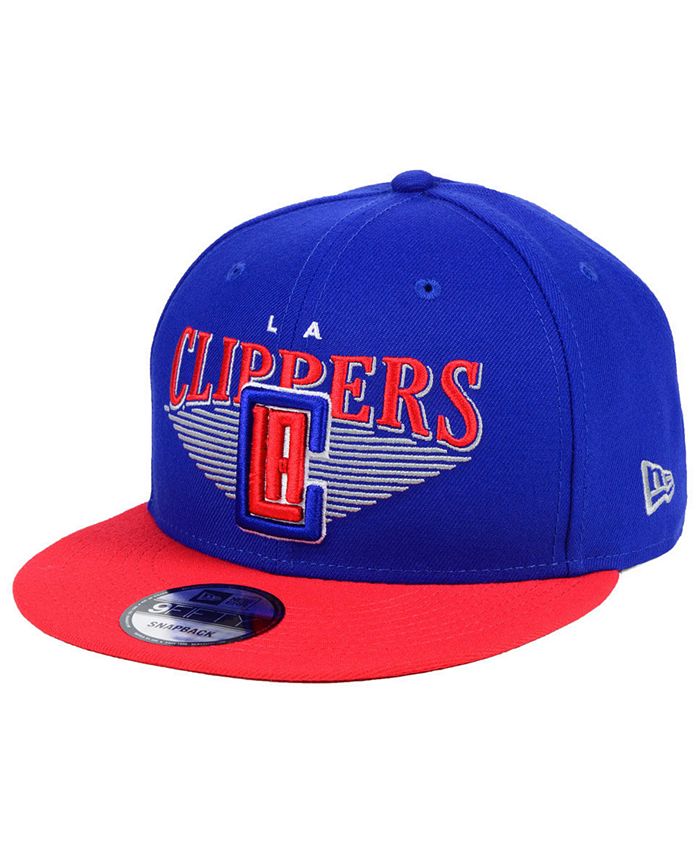 New Era Los Angeles Clippers Retro Triangle 9FIFTY Snapback Cap - Macy's