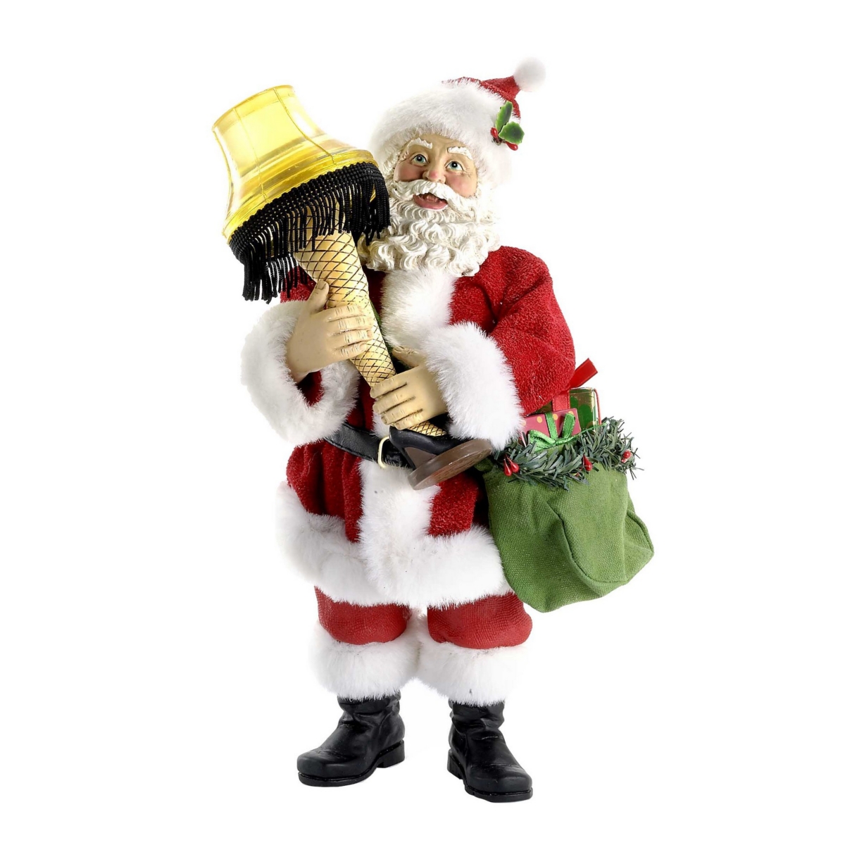 Click here for Kurt Adler 10 Inch Leg Lamp Fabriche Santa with Li... prices