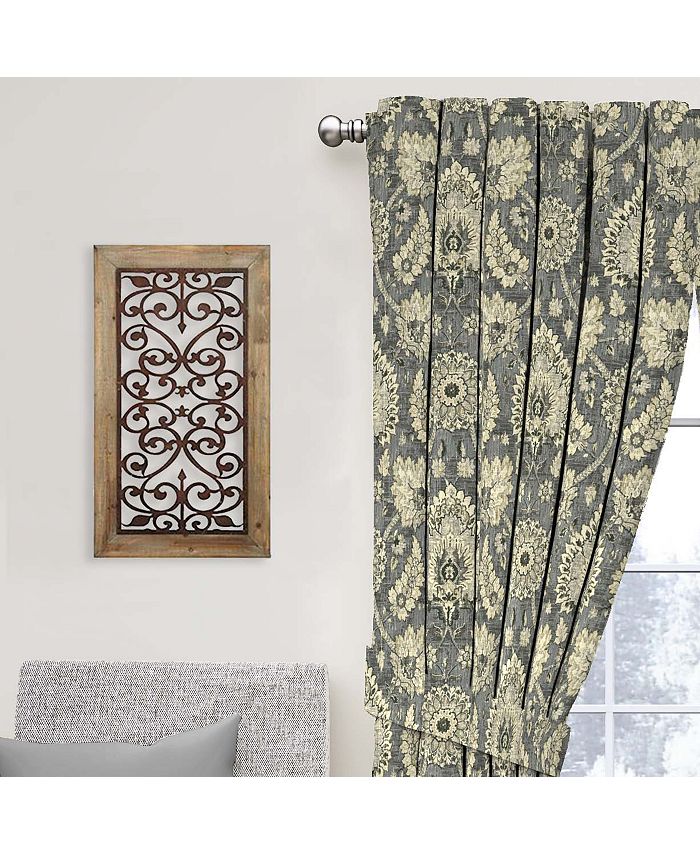 Waverly Clifton Hall Floral Window Curtain - Macy's