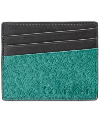 Calvin Klein Men's Colorblocked Card Case - Macy's