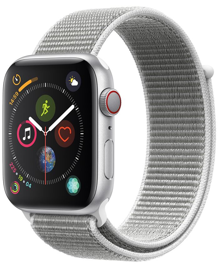 Apple Watch Series 4 Apple Watch Series 4 GPS + Cellular, 40mm Silver ...