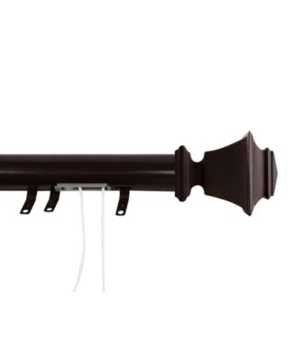 Bach Decorative Traverse Rod w/ Sliders 48-84" - Macy's