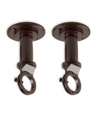 1 inch Industrial Pipe Wall/Ceiling Single Bracket (pair) - Macy's