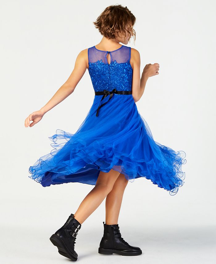 Beautees Big Girls Embroidered Ball Gown - Macy's