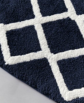 Madison Park Bittman Tufted Reversible Microfiber Bath Rug, 21" x 34 ...
