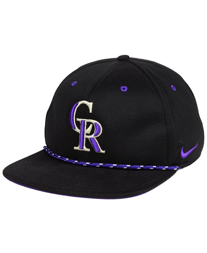 Nike Colorado Rockies String Bill Snapback Cap - Macy's