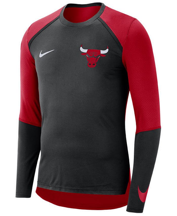 Nike Men's Chicago Bulls Dry Long Sleeve Top - Macy's