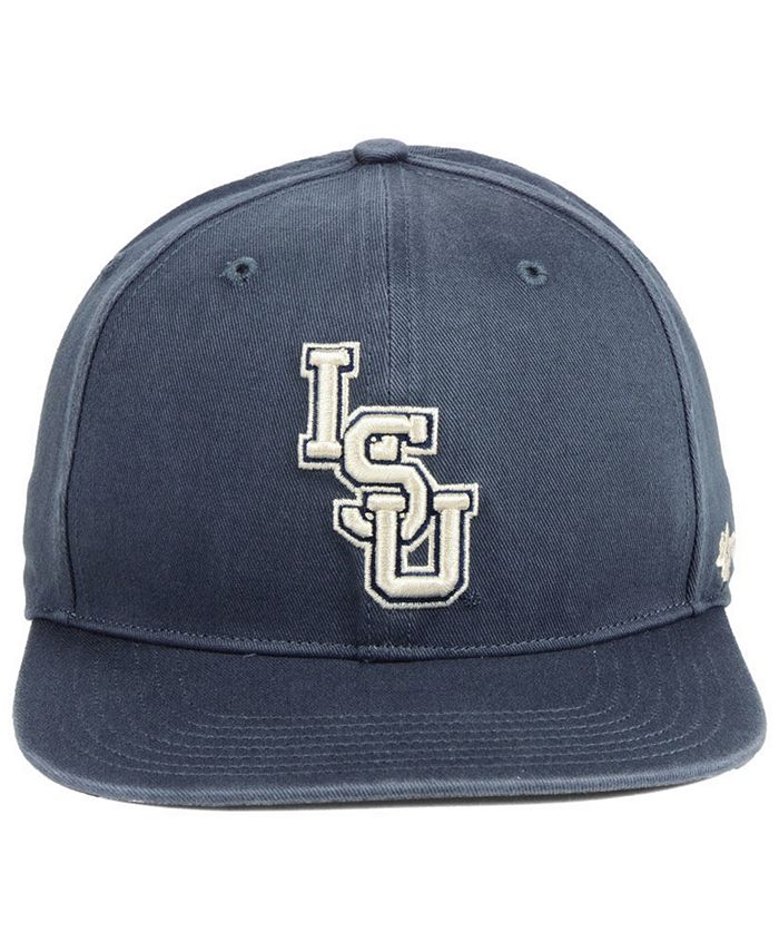 '47 Brand LSU Tigers Navy Go Shot Captain Snapback Cap - Macy's