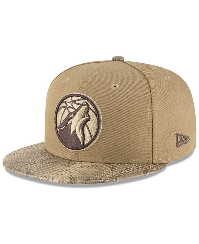 New Era Minnesota Timberwolves Snakeskin Sleek 59FIFTY FITTED Cap - Macy's