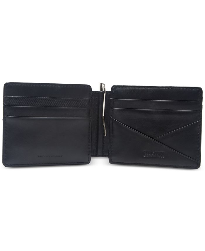 Kenneth Cole Reaction Men's Front-Pocket Leather Wallet - Macy's