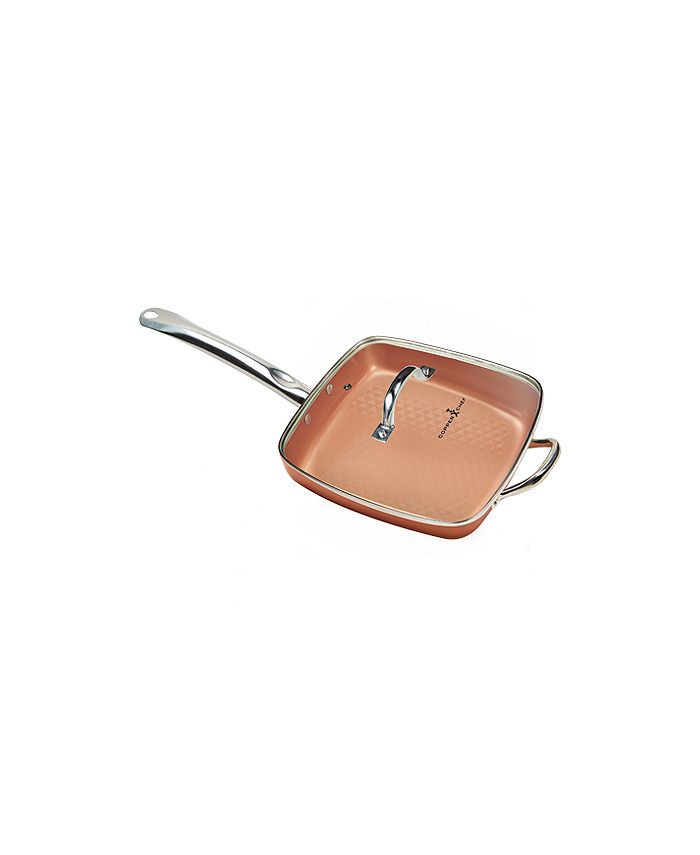Copper Chef 12" King Pan with Lid - Macy's