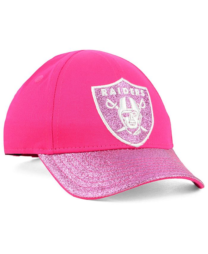 New Era Girls' Oakland Raiders Shimmer Shine Adjustable Cap - Macy's