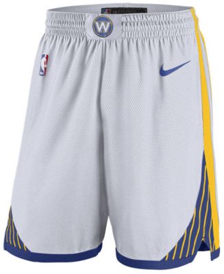 Nike Men's Golden State Warriors Association Swingman Shorts - Macy's