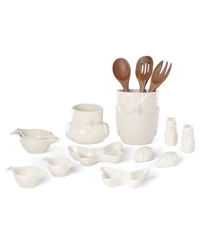 kate spade new york Cannon Street Woodland Bird Measuring Cups - Macy's