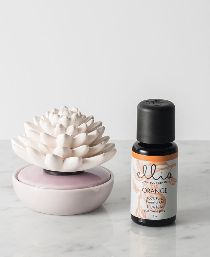 Homedics Ellia Calm Waters Porcelain Aroma Diffuser - Macy's