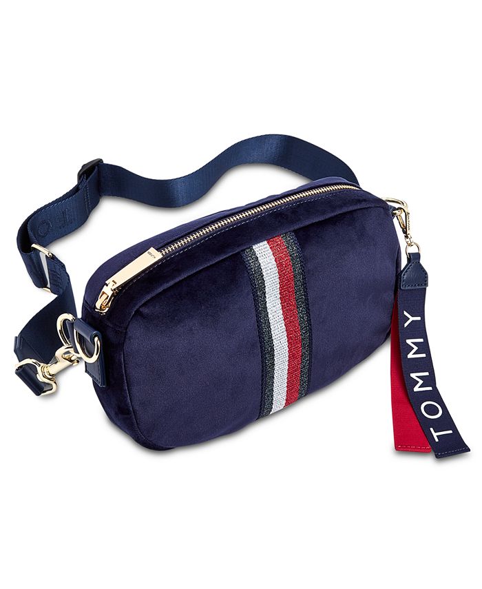 Tommy Hilfiger Isa Metallic Convertible Belt Bag - Macy's