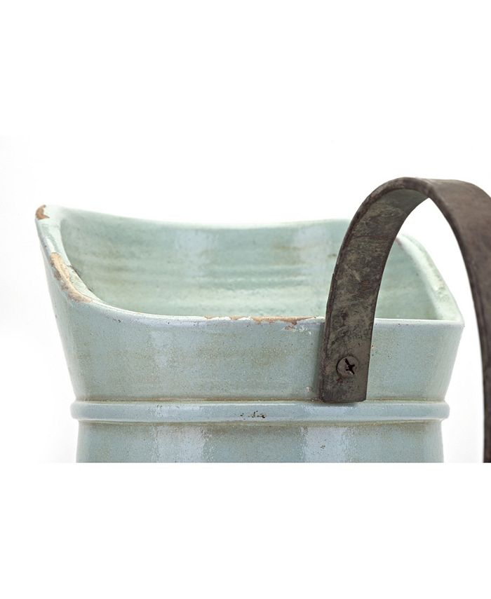 IMAX Calista Tall Pitcher with Metal Handle - Macy's