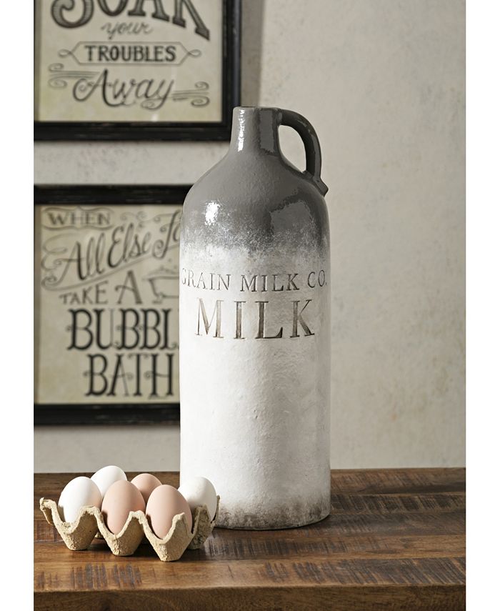 IMAX Grain Large Milk Jug - Macy's