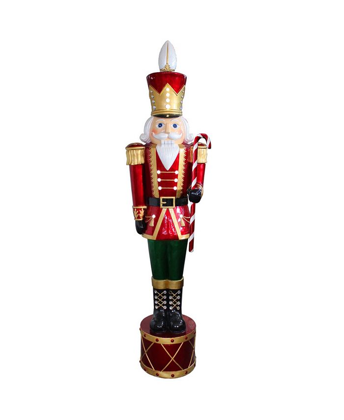 National Tree Company 65" Pre-Lit Nutcracker Decoration - Macy's