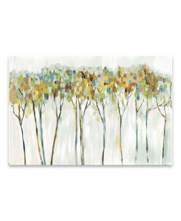 Artissimo Designs Marble Forest Hand Embellished Canvas - Macy's