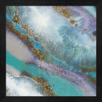 Blue Marble C By Jay Zinn Framed Art - Macy's