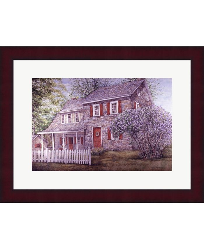 Metaverse Lilacs By Dan Campanelli Framed Art - Macy's