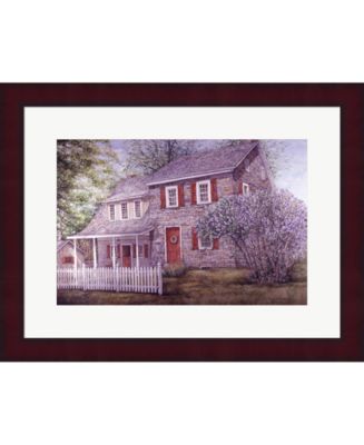 Lilacs By Dan Campanelli Framed Art - Macy's