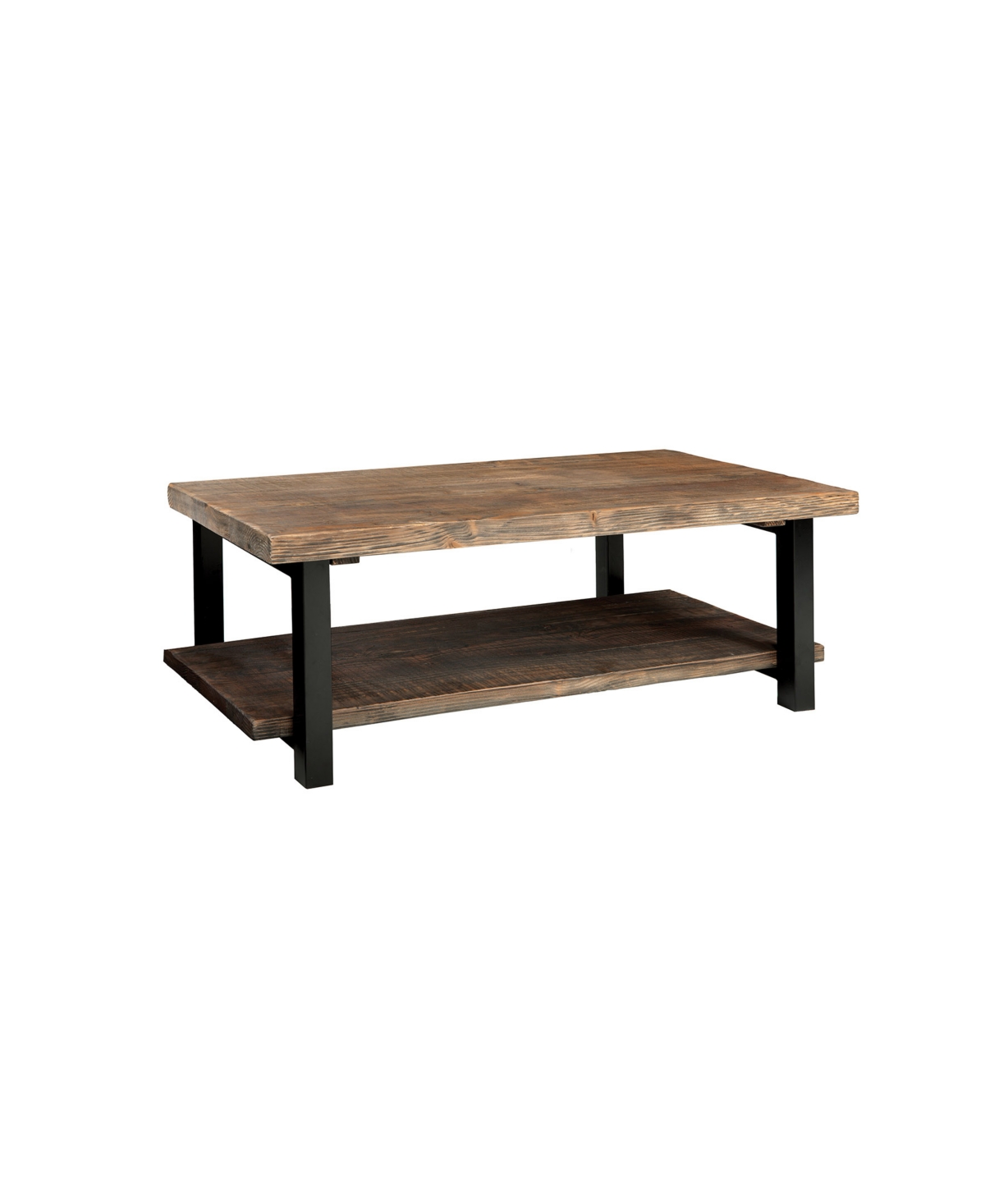 Click here for Pomona 42 Metal and Reclaimed Wood Coffee Table -... prices