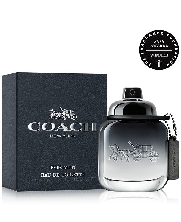 COACH FOR MEN Eau de Toilette Spray, 1.3 oz. & Reviews - All Cologne ...