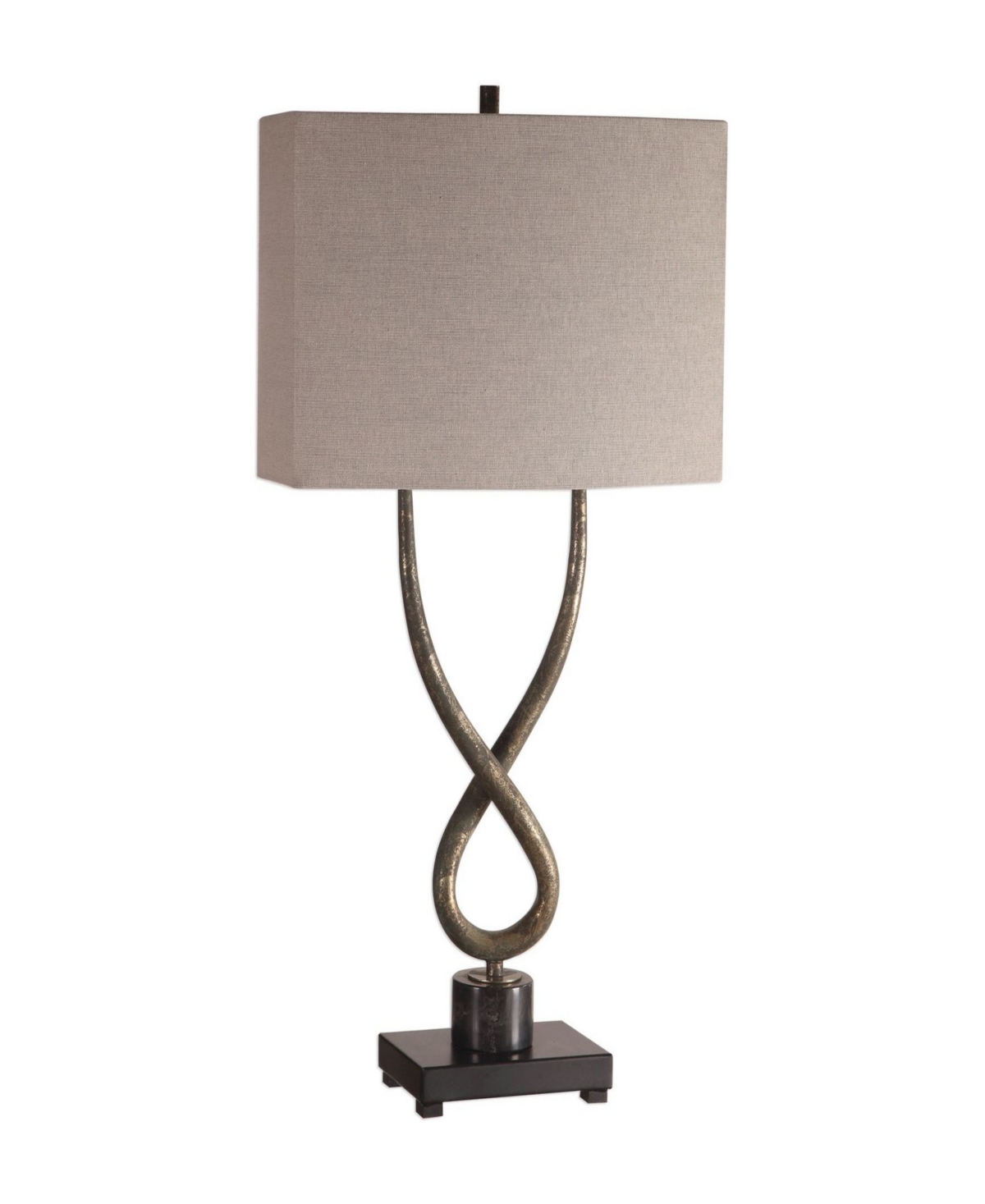 Click here for Uttermost Talema Aged Silver Lamp - Open Misce prices