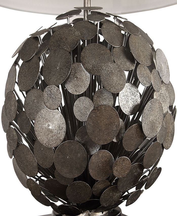 Uttermost Callisto Steel Disk Table Lamp - Macy's