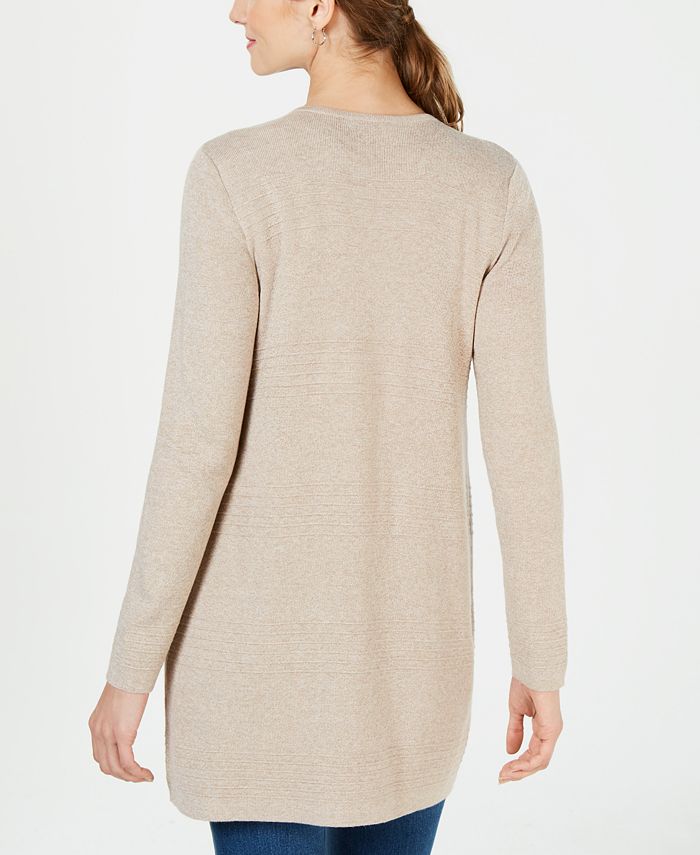 Charter Club Marled Open-Front Cardigan, Created for Macy's - Macy's