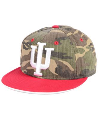 adidas Indiana Hoosiers Stadium Performance Camo Fitted Cap - Macy's