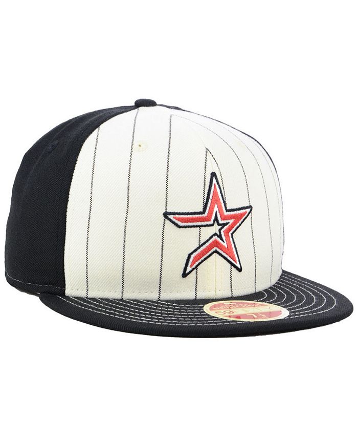 New Era Houston Astros Vintage Front 59FIFTY FITTED Cap - Macy's