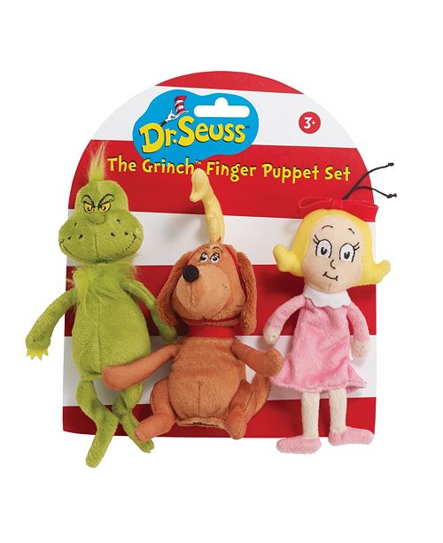 Manhattan Toy Company Manhattan Toy Dr. Seuss The Grinch Finger Puppet ...